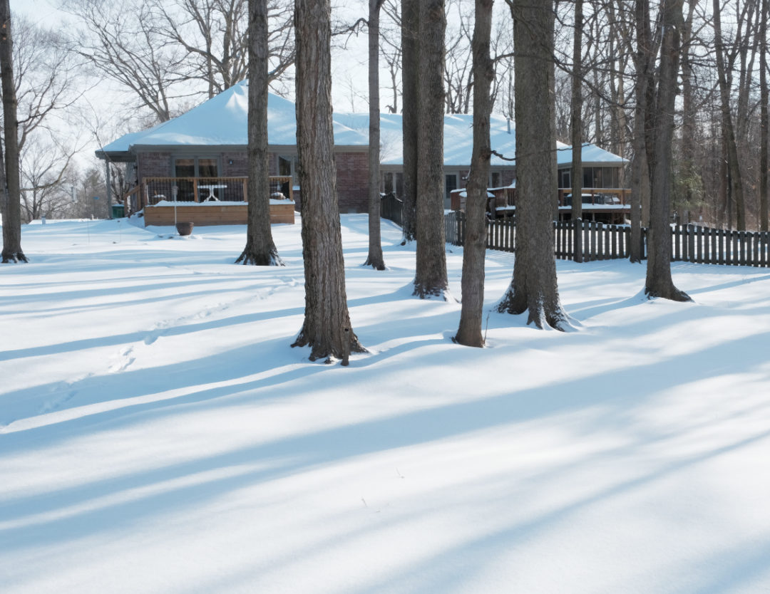 Condo in snow – PictureLongmont